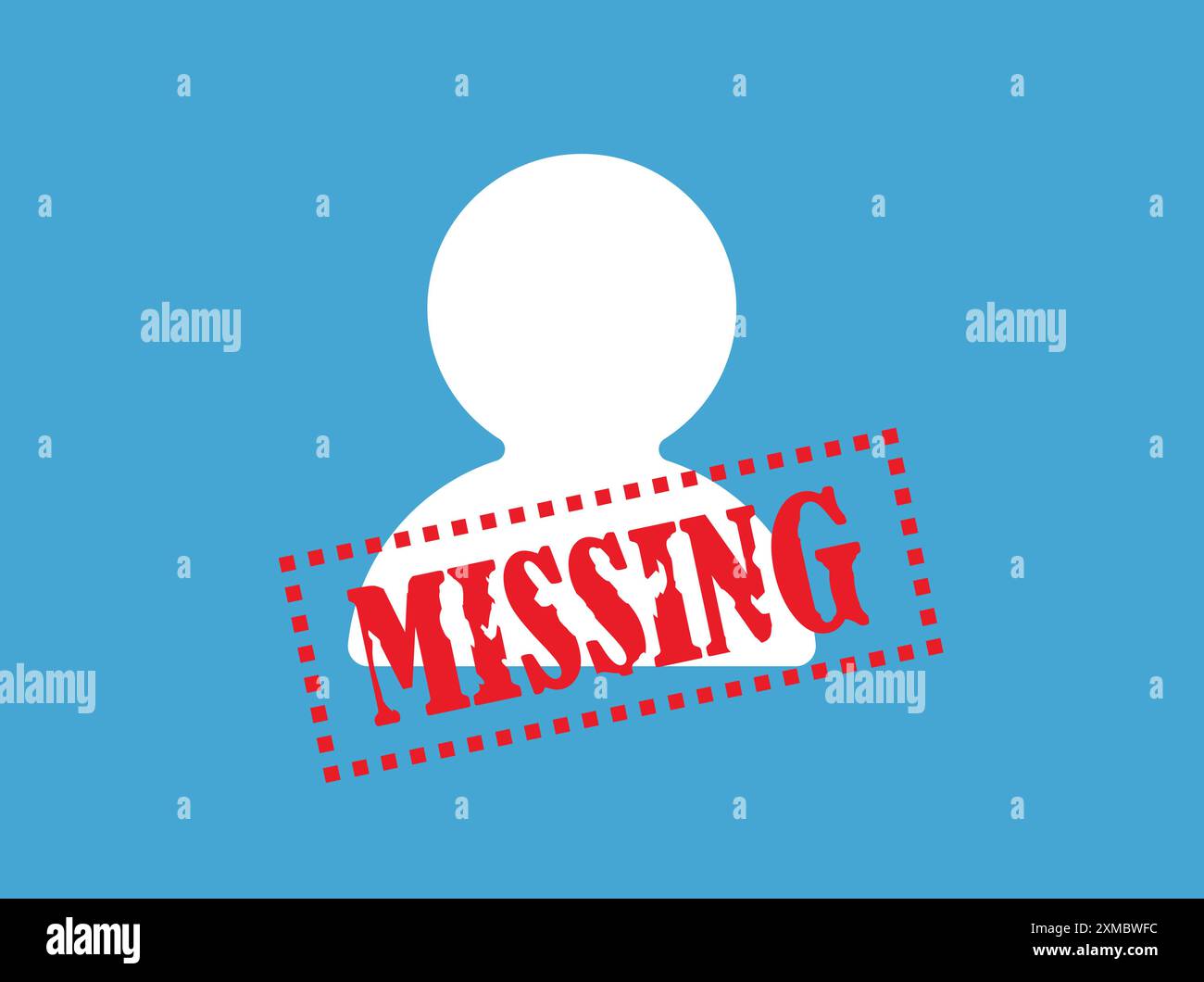 The missing anonymous people illustration Stock Vector Image & Art - Alamy