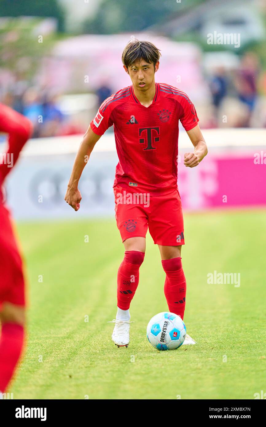 Hiroki Ito (FCB 21) at the friendly match FC ROTTACH-EGERN - FC BAYERN ...