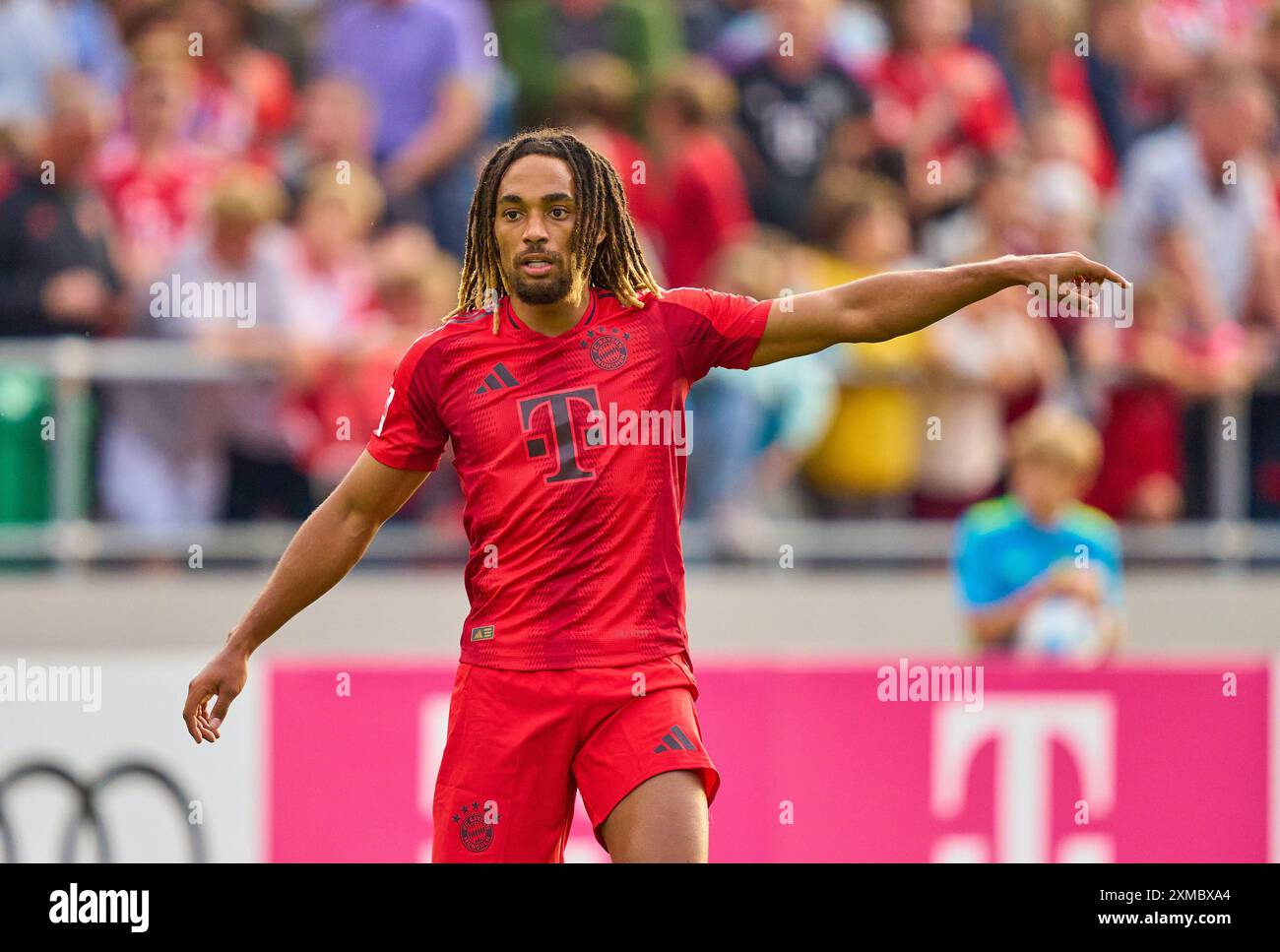 Sacha Boey, FCB at the friendly match FC ROTTACH-EGERN - FC BAYERN ...