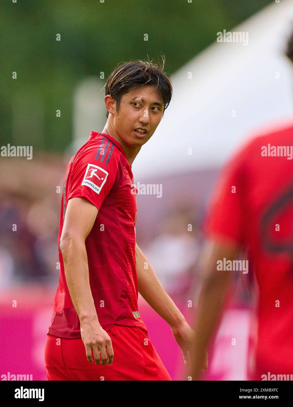 Hiroki Ito (FCB 21) at the friendly match FC ROTTACH-EGERN - FC BAYERN ...