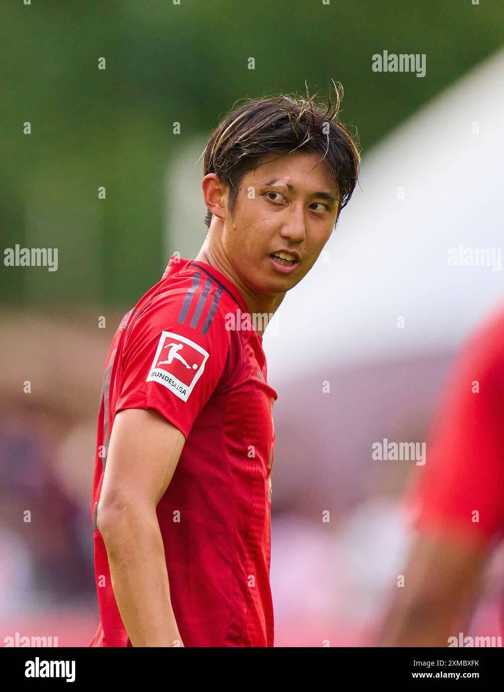 Hiroki Ito (FCB 21) at the friendly match FC ROTTACH-EGERN - FC BAYERN ...