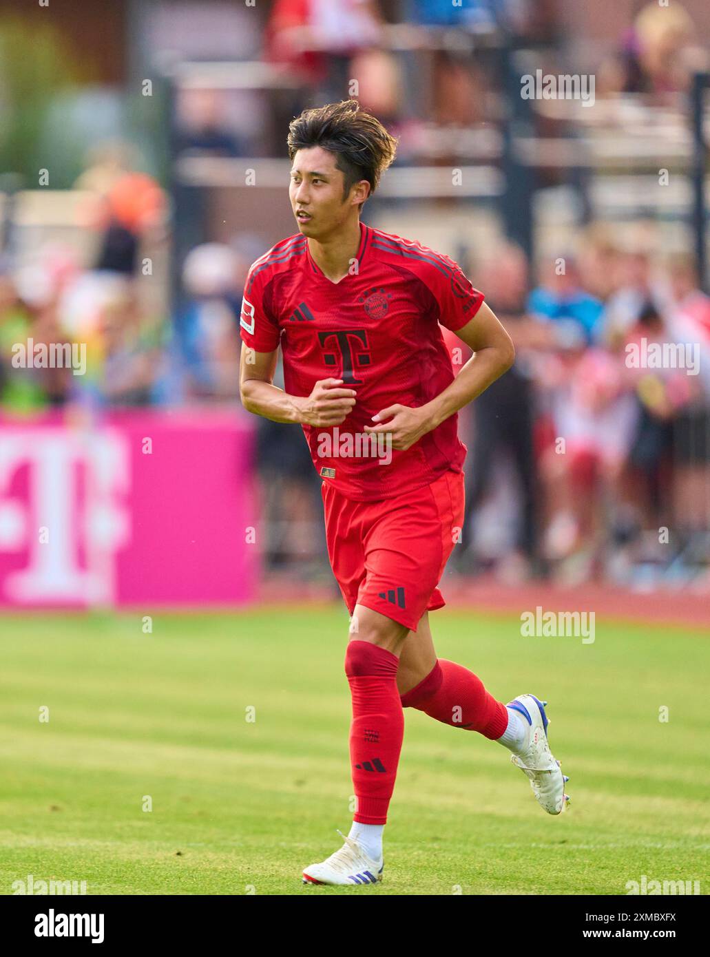 Hiroki Ito (FCB 21) at the friendly match FC ROTTACH-EGERN - FC BAYERN MÜNCHEN 1-14 in the ...