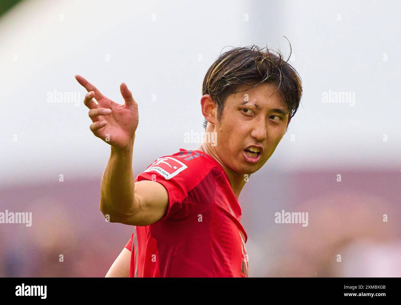 Hiroki Ito (FCB 21) at the friendly match FC ROTTACH-EGERN - FC BAYERN ...