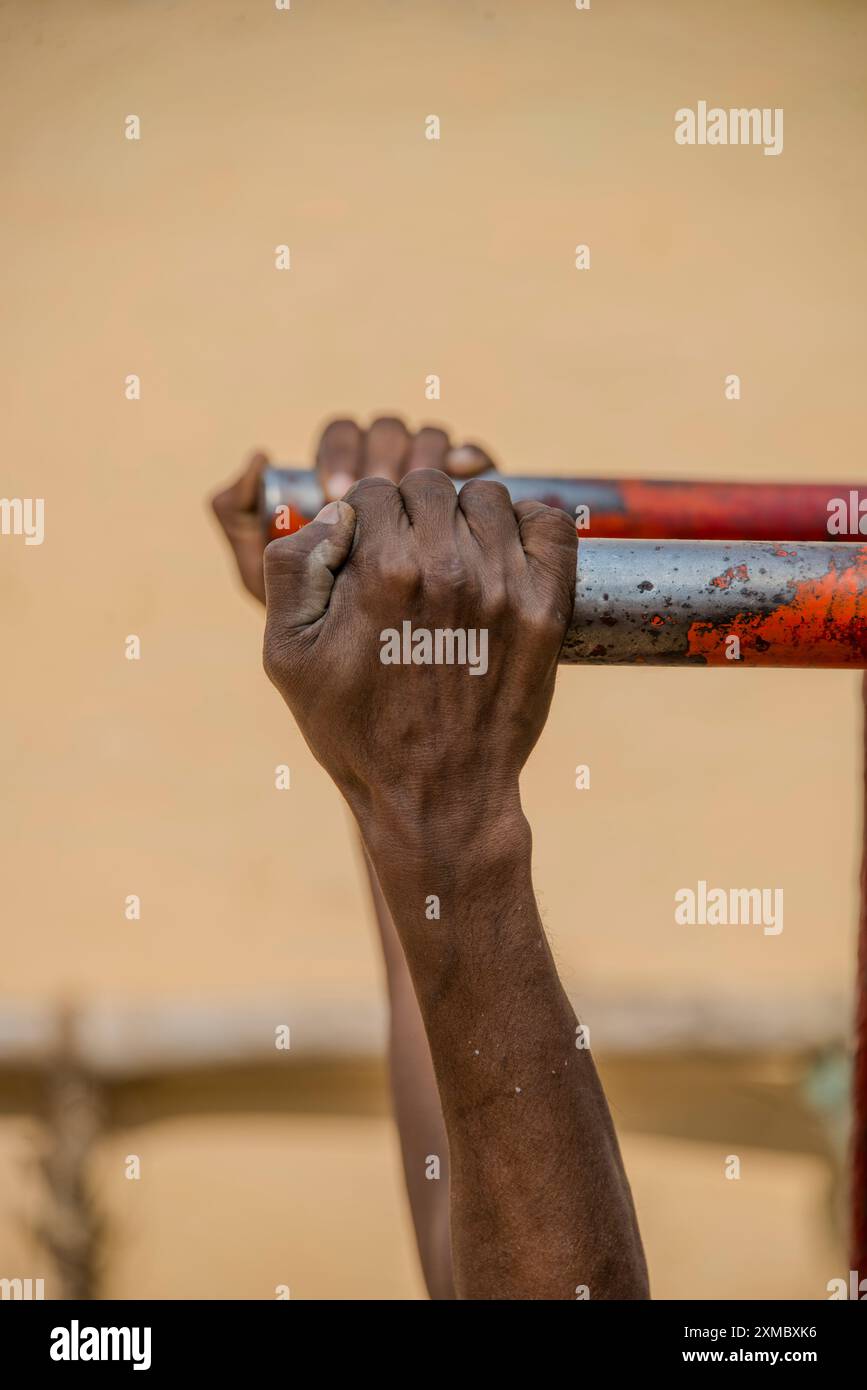 Kushti Pahlawani Wrestlers Stock Photo - Alamy