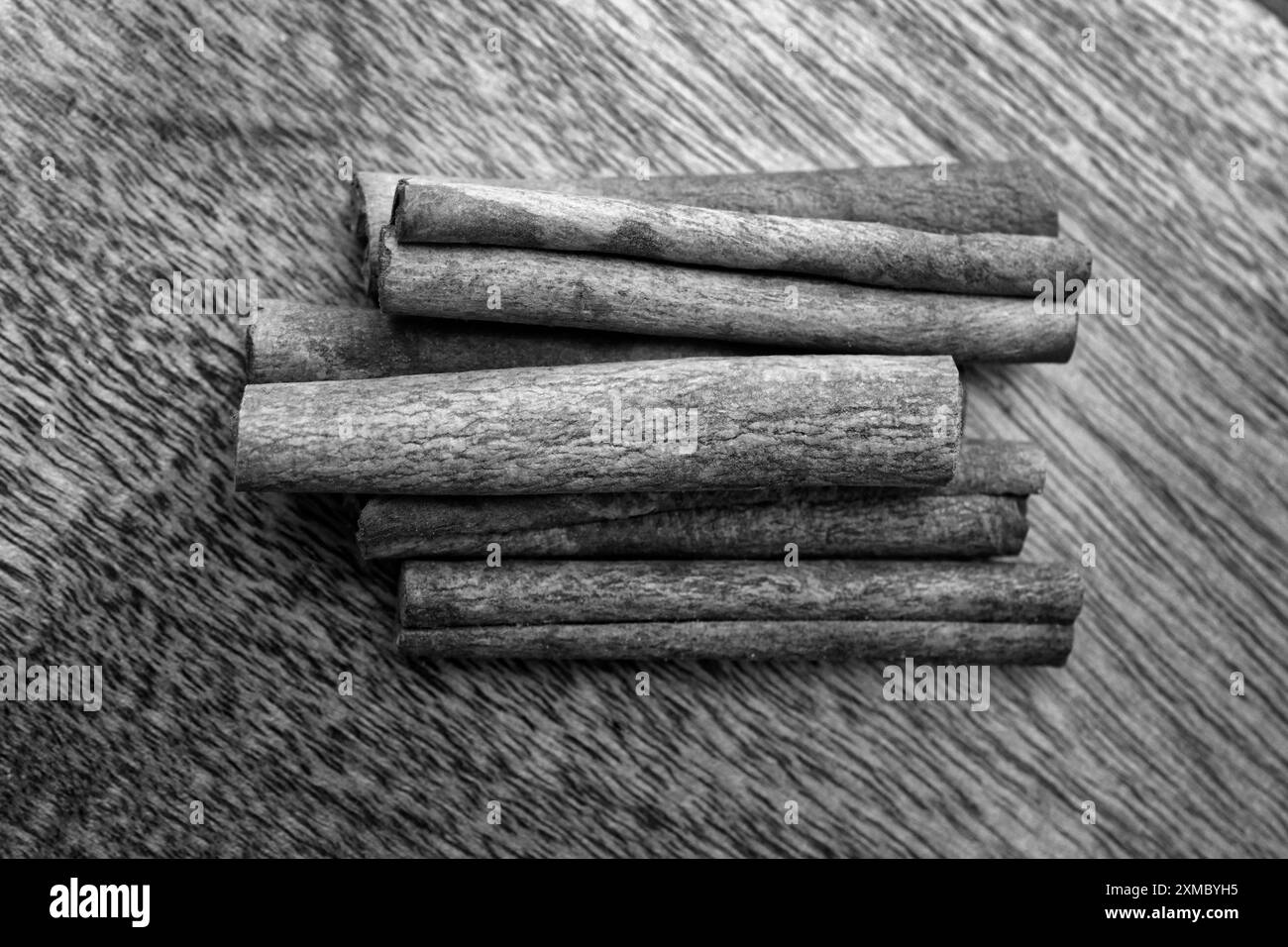 Wooden sticks isolated on Black and White Stock Photos & Images - Alamy
