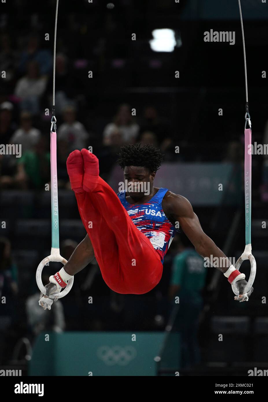 RICHARD Frederick of United States performs during rings of artistic ...