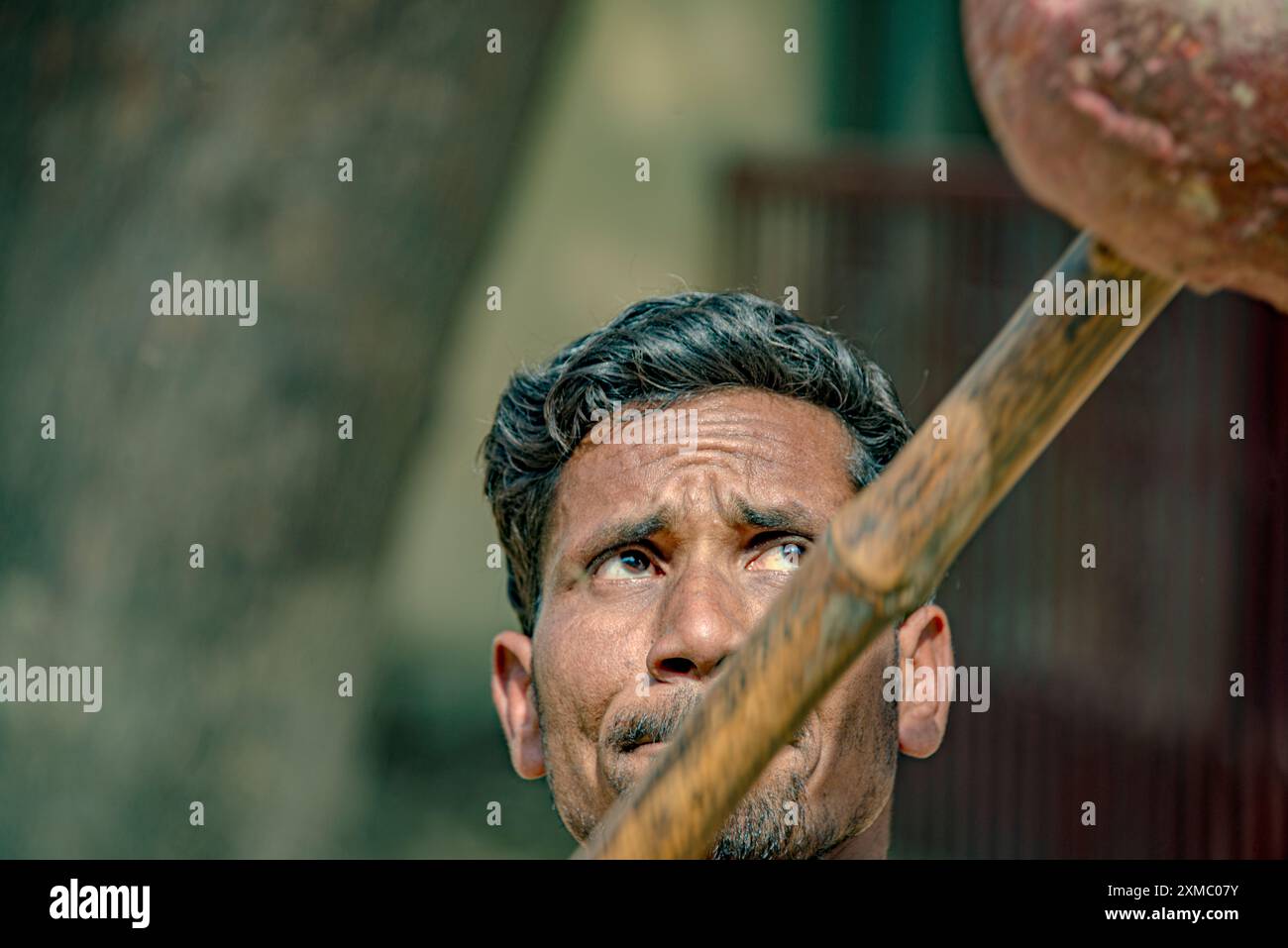 Kushti Pahlawani Wrestlers at Tulsi Ghat Akhara of Varanasi Stock Photo ...