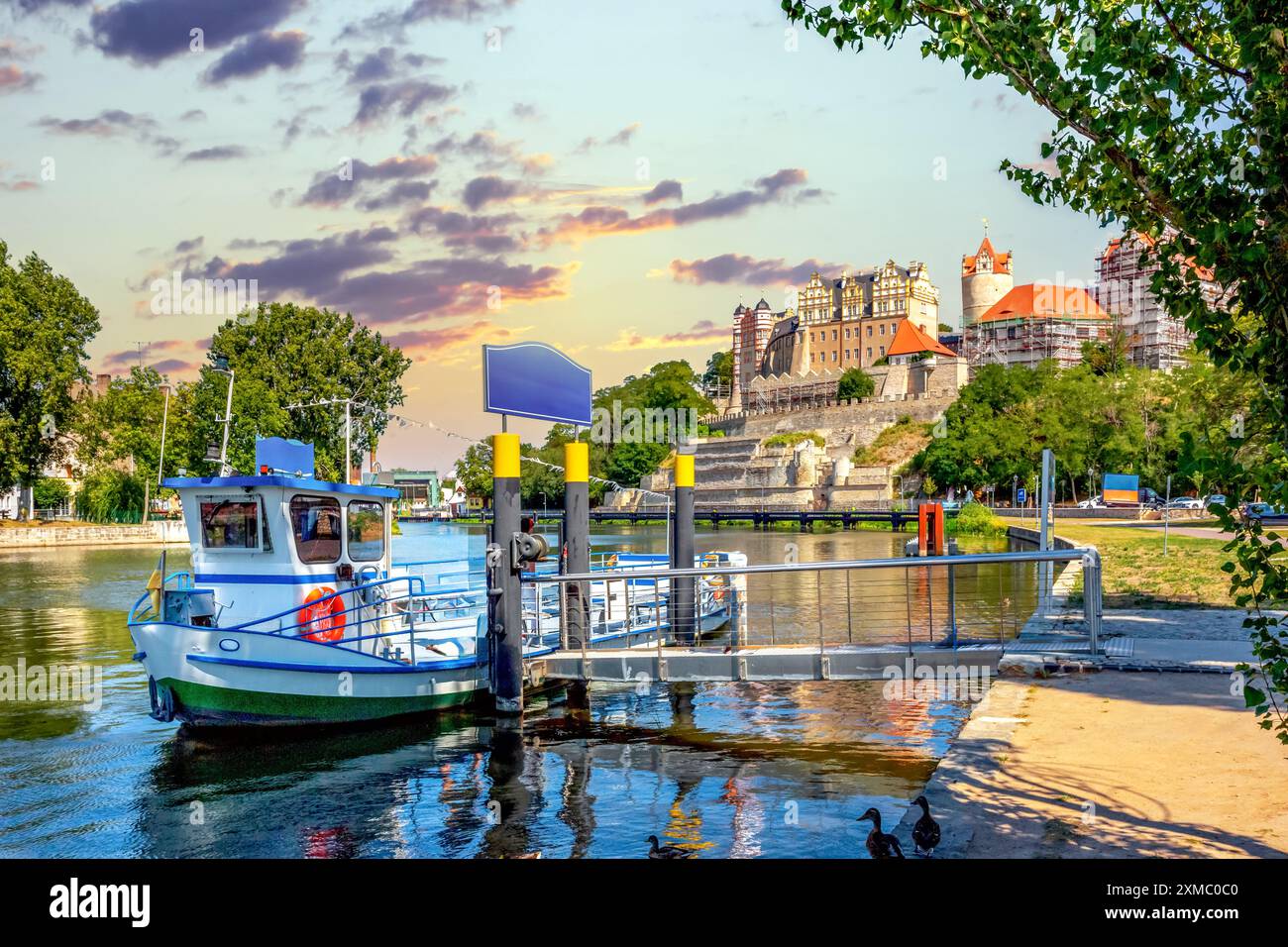 Old city of Bernburg, Germany Stock Photo - Alamy