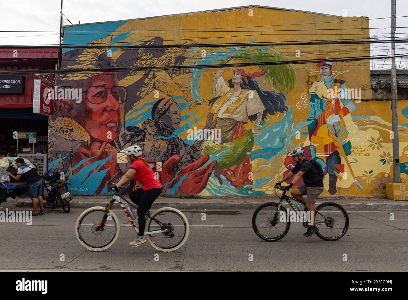 Filipino bike enthusiasts cycled around Iloilo City in a fun ride to ...