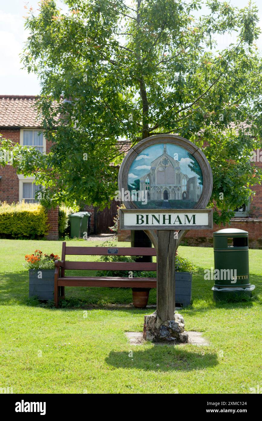 Binham village hi-res stock photography and images - Alamy