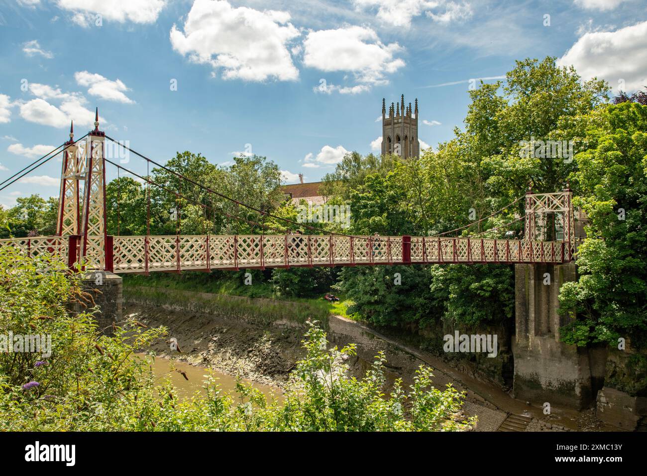 Gaol Ferry Bridge, Bristol, Somerset, England Stock Photo - Alamy