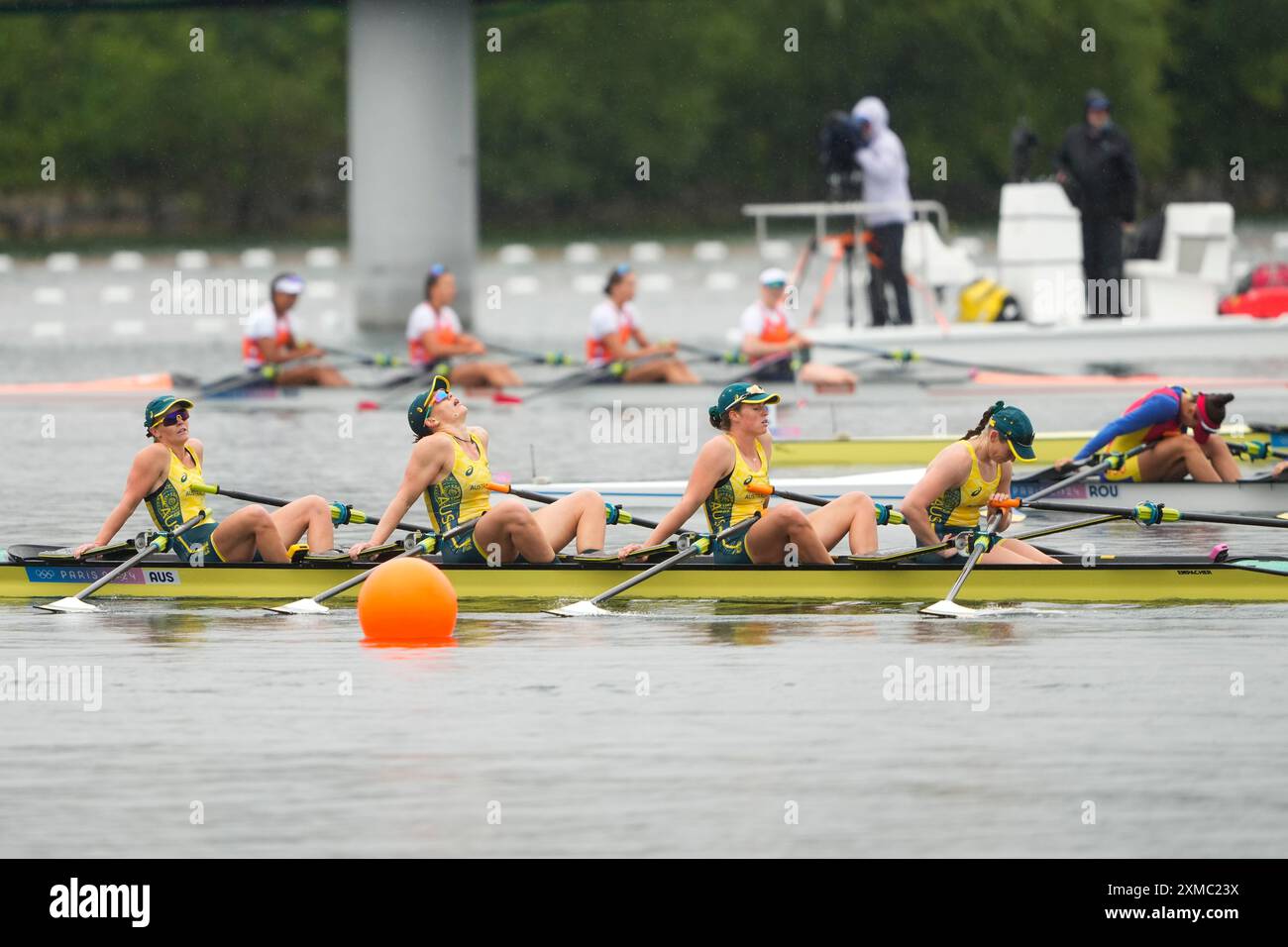 Australia's Laura Gourley, Rowena Meredith, Caitlin Cronin and Ria ...