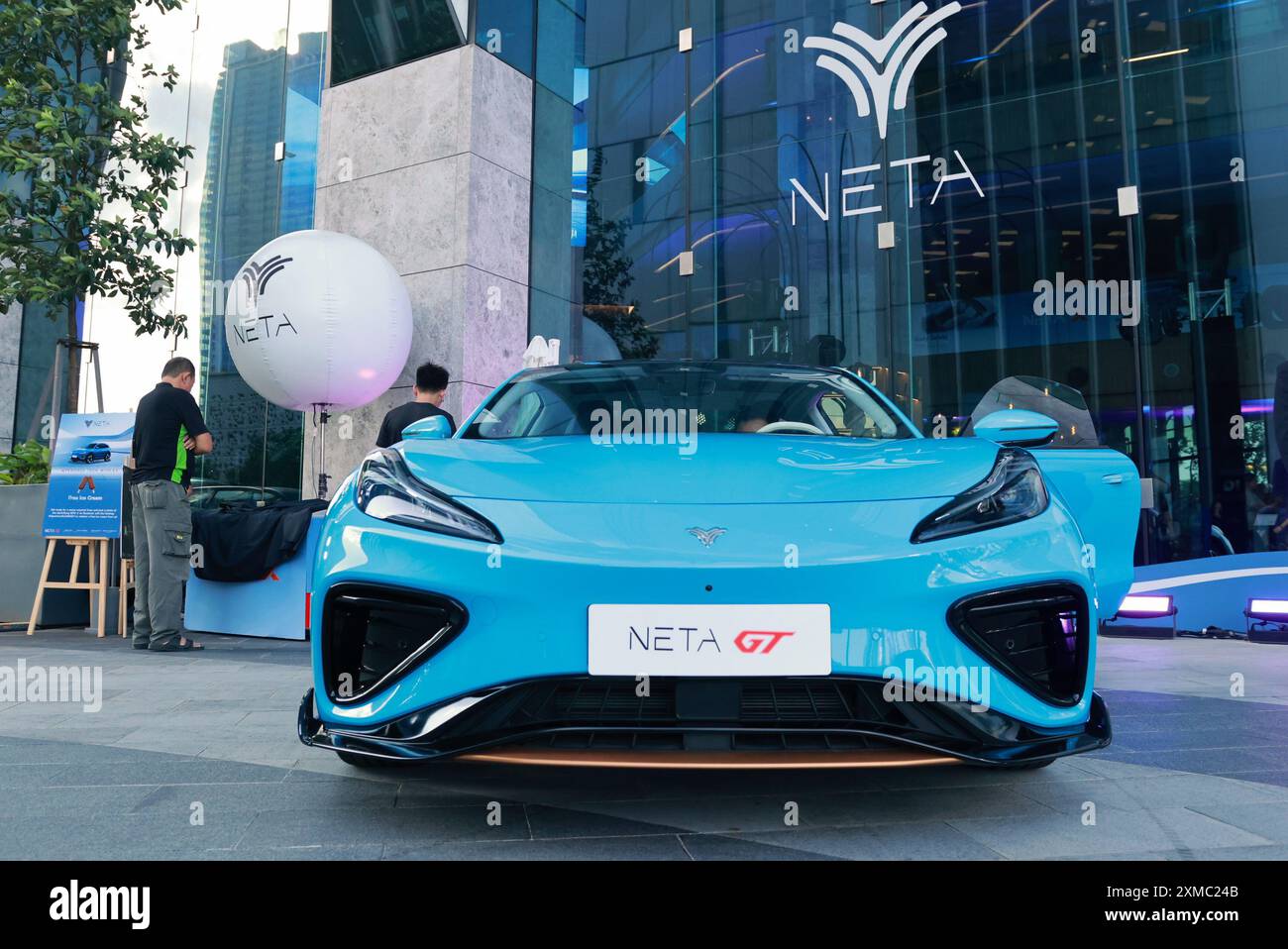 Kuala Lumpur, Malaysia. 25th July, 2024. NETA GT during the launching ...