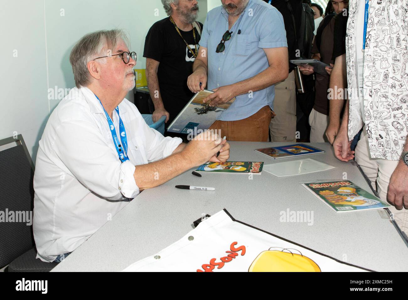 Matt Groening bei einer Signierstunde auf der San Diego Comic-Con ...