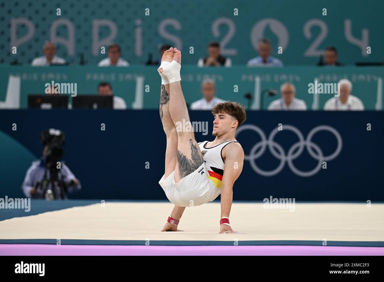 Paris, France. 27th July, 2024. Olympia, Paris 2024, gymnastics, all ...