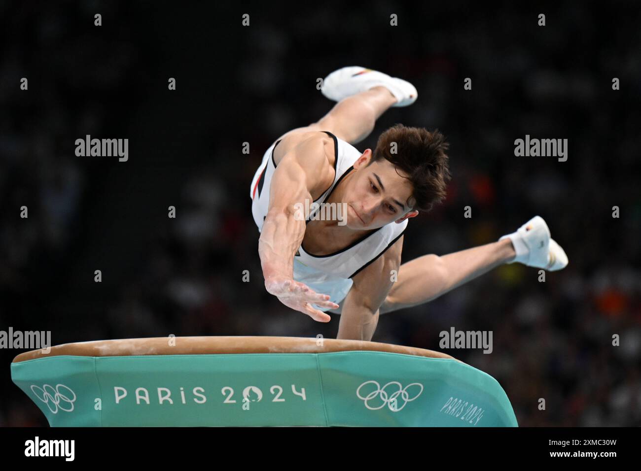 Paris, France. 27th July, 2024. Olympics, Paris 2024, gymnastics, all ...