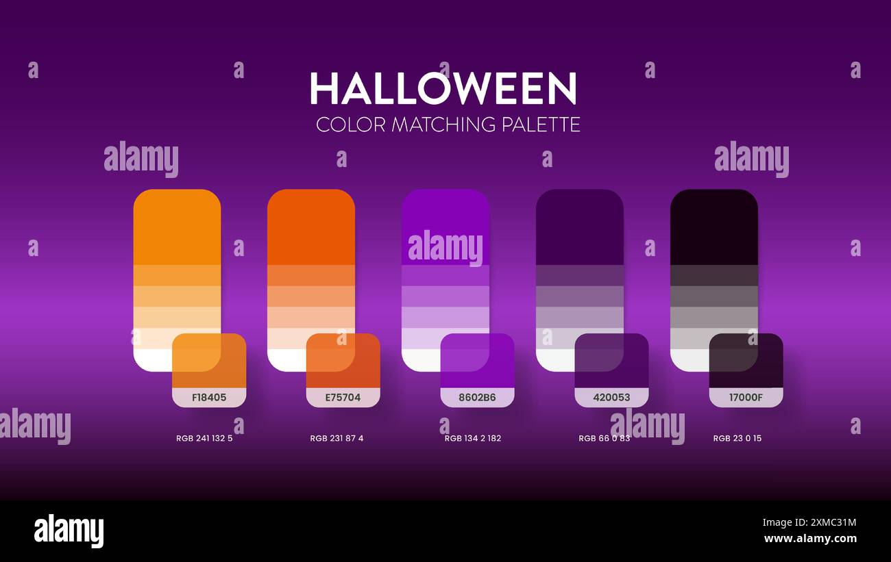 Warm colour scheme Stock Vector Images - Alamy