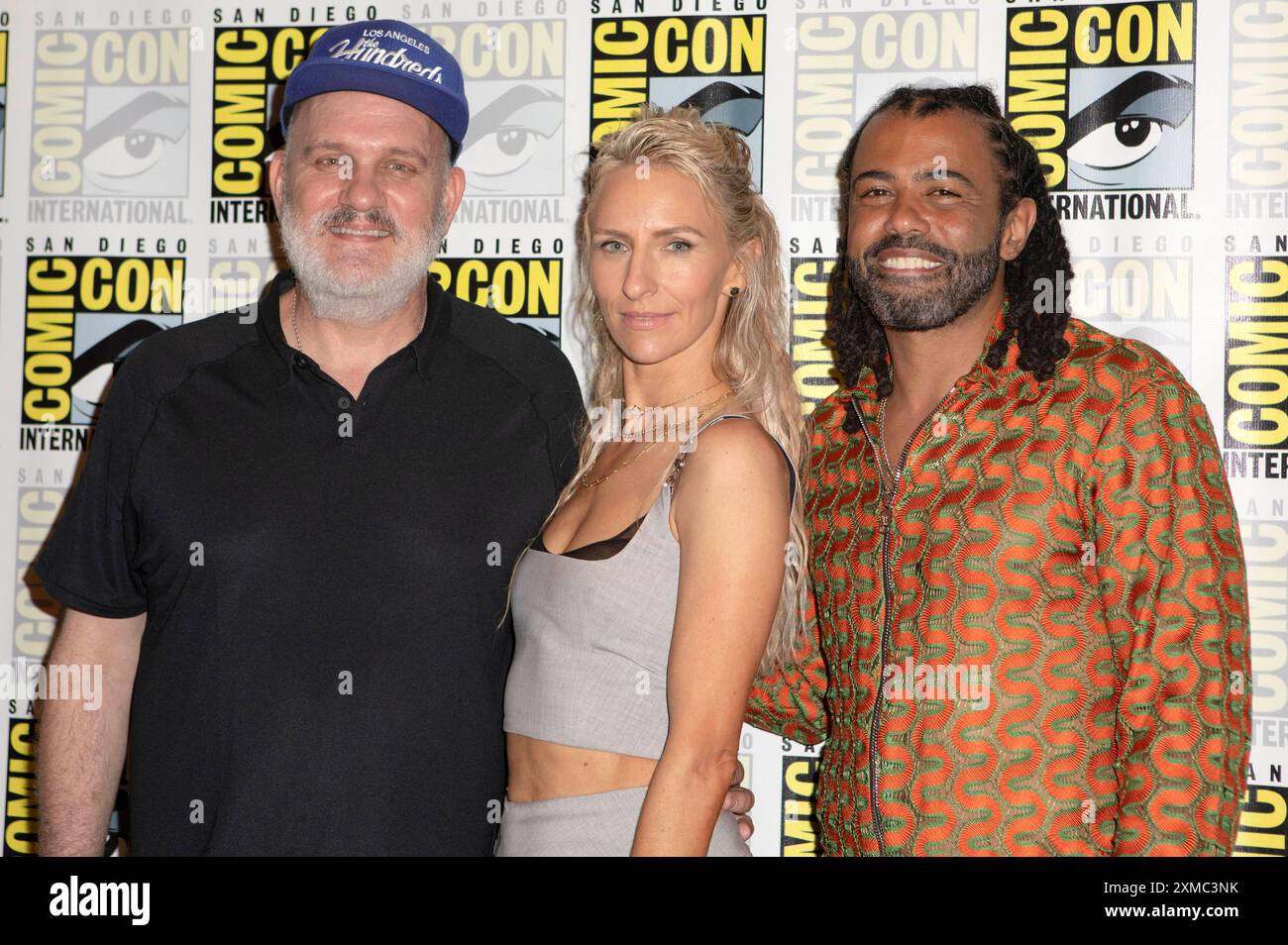 Mike OMalley, Mickey Sumner und Daveed Diggs beim Photocall zur 4. und ...