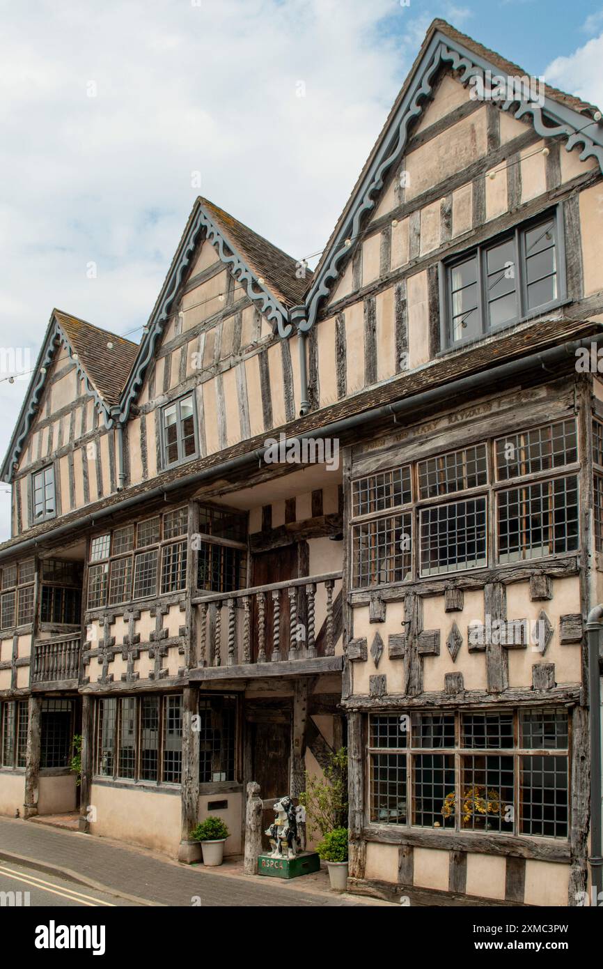 Old Building at Much Wenlock, Shropshire, England Stock Photo - Alamy