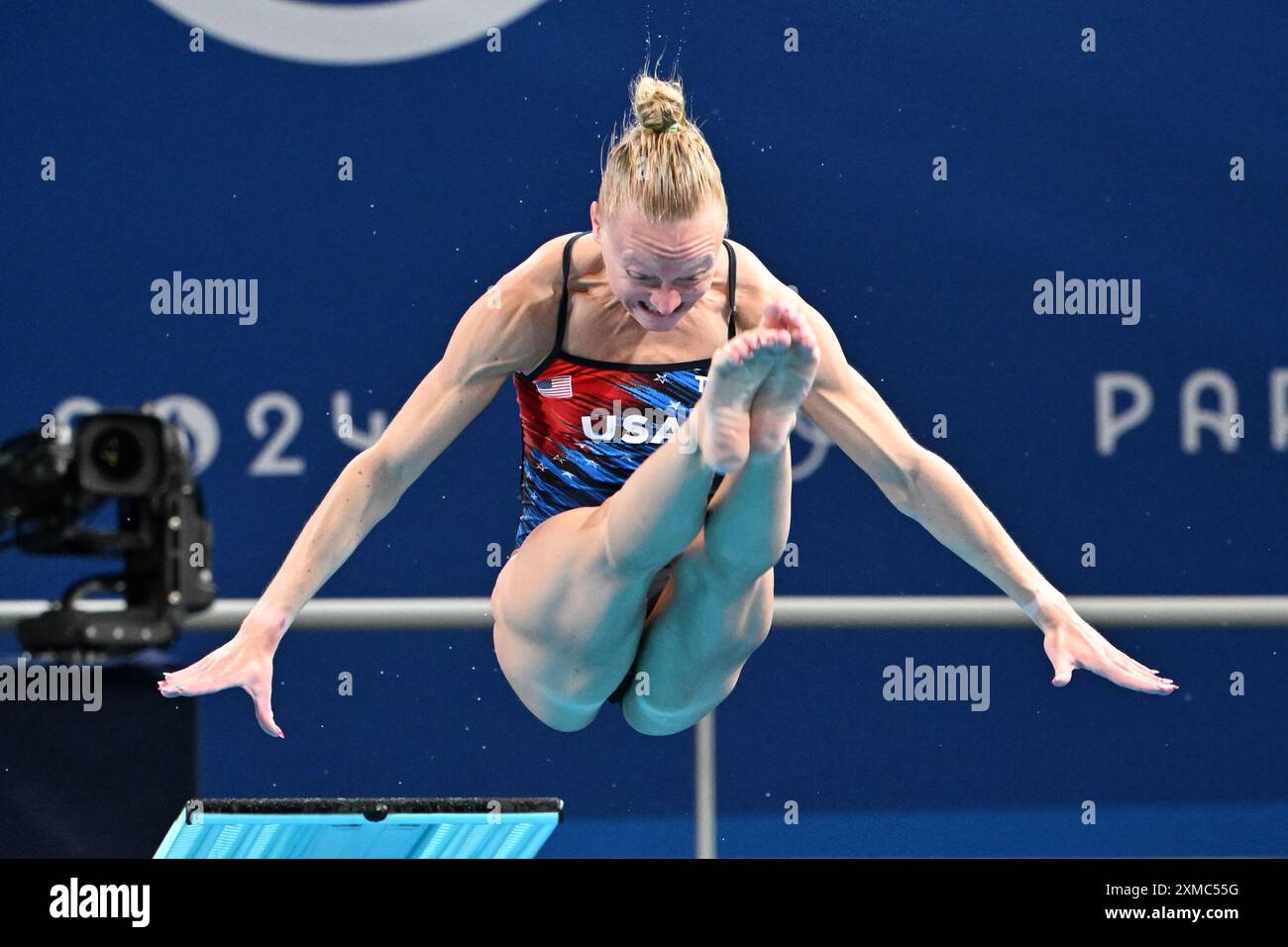 27th July 2024; Paris Olympic Games, Paris, France, Day 2; Womens 3m ...