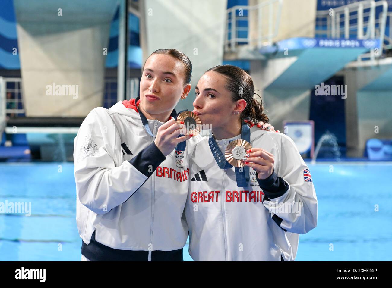 27th July 2024; Paris Olympic Games, Paris, France, Day 2; Womens 3m ...
