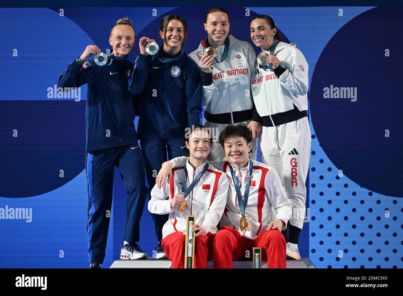 27th July 2024; Paris Olympic Games, Paris, France, Day 2; Womens 3m ...