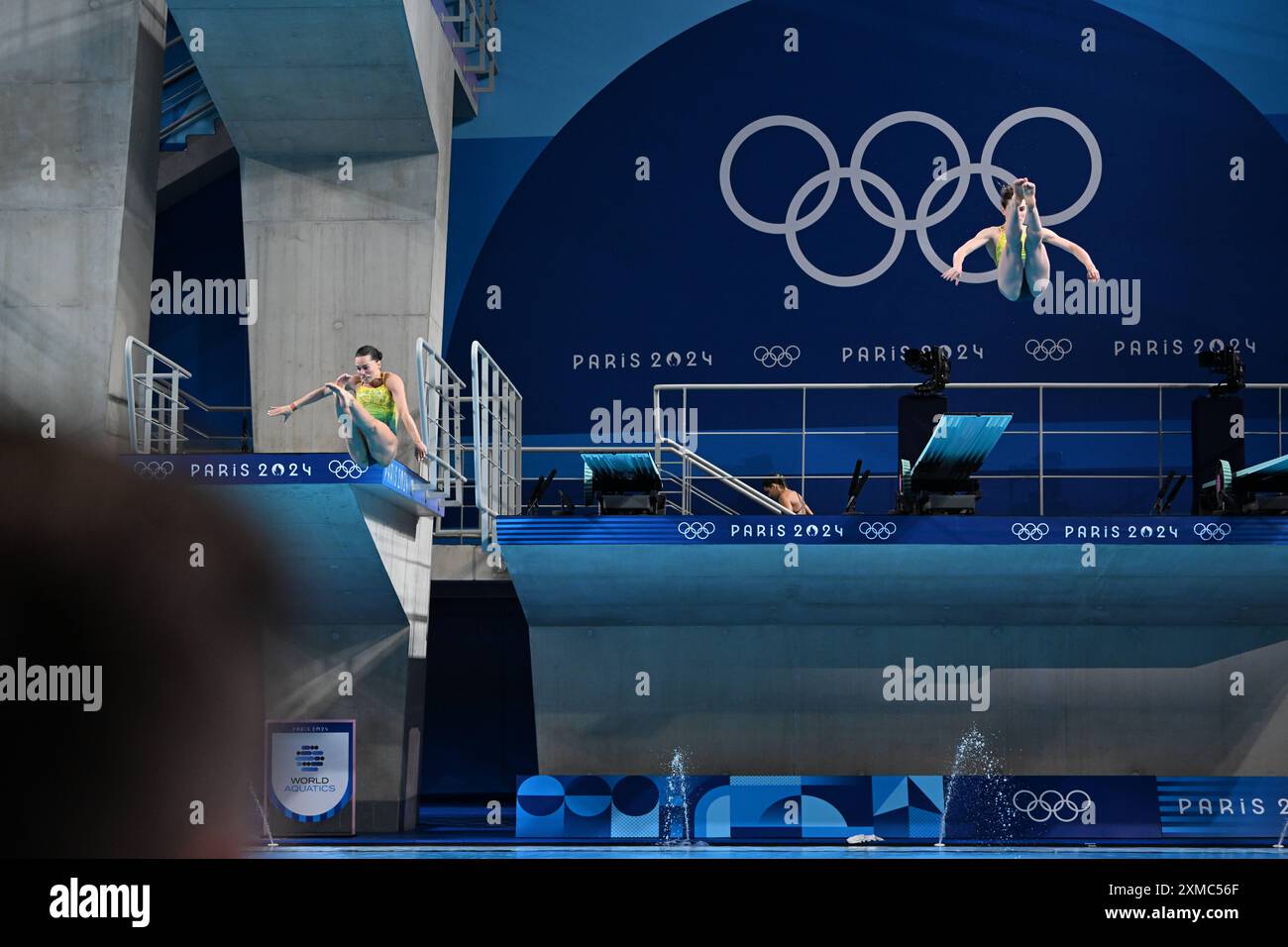 27th July 2024; Paris Olympic Games, Paris, France, Day 2; Womens 3m ...