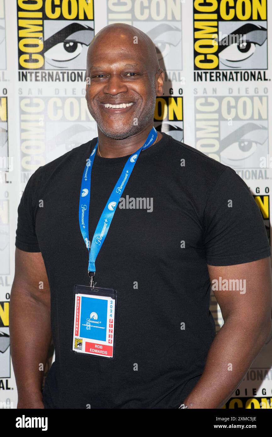 beim Photocall zur Graphic Novel Defiant: The Robert Smalls Story auf der San Diego Comic-Con ...