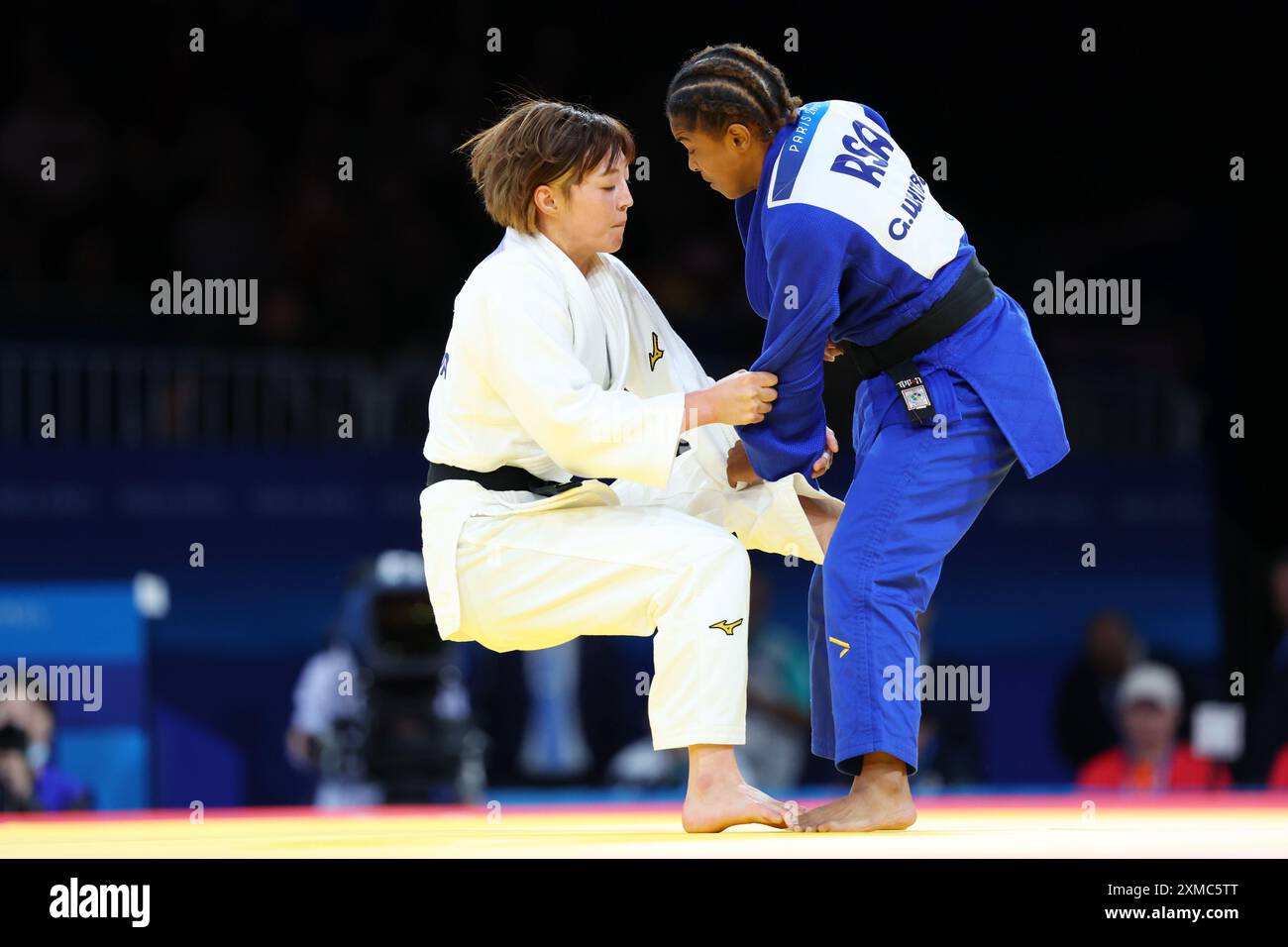 Paris, France. 27th July, 2024. Natsumi Tsunoda (JPN) Judo : Women's -48kg Elimination Round of ...