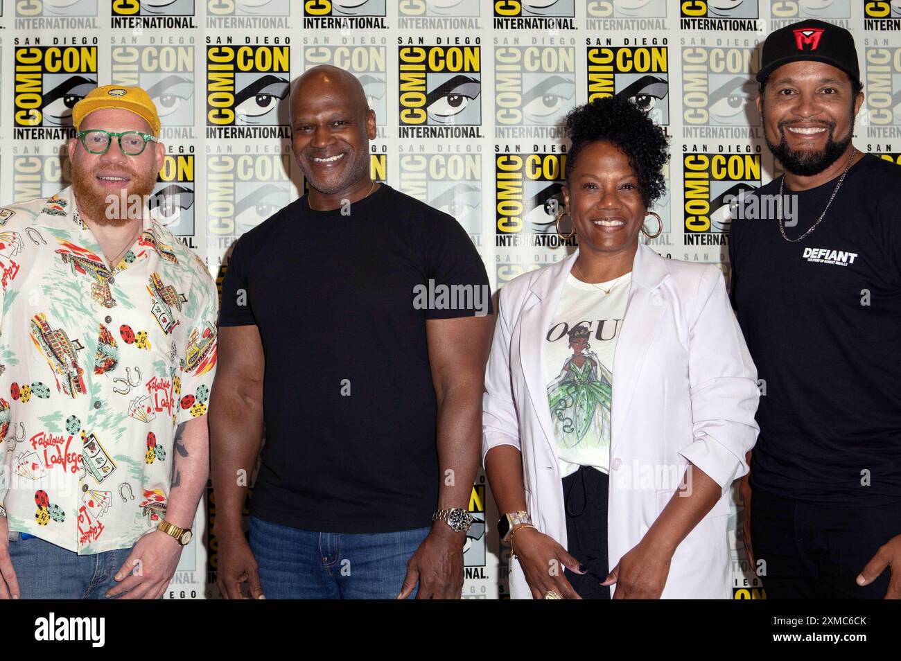 Marvin Jones, Rob Edwards, Felicia Singleton und Ray-Anthony Height ...