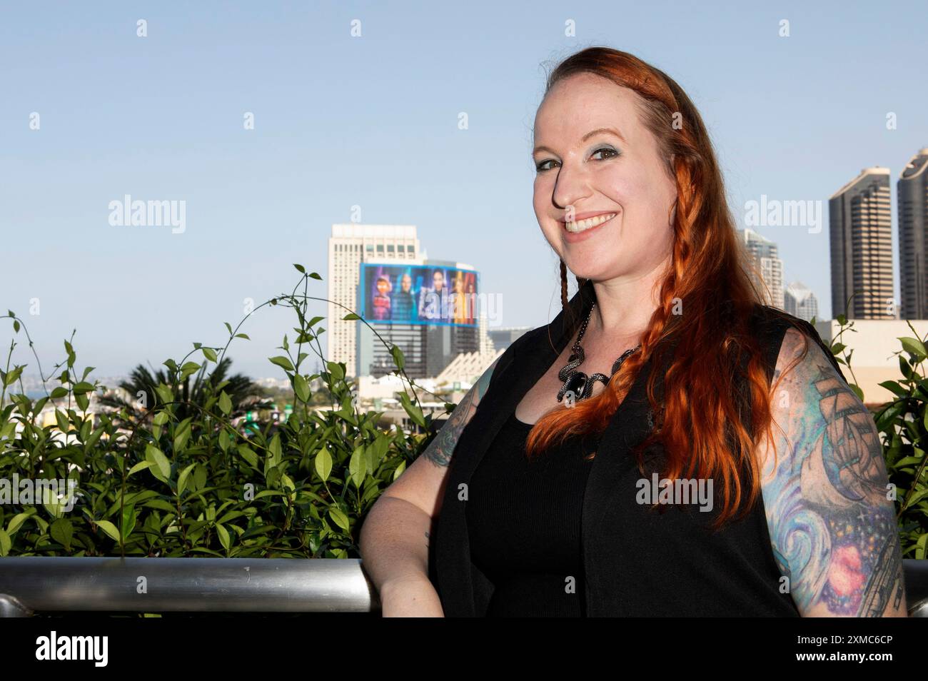 Dr. Erin Macdonald beim Photocall zur 2. Staffel der Animationsserie ...