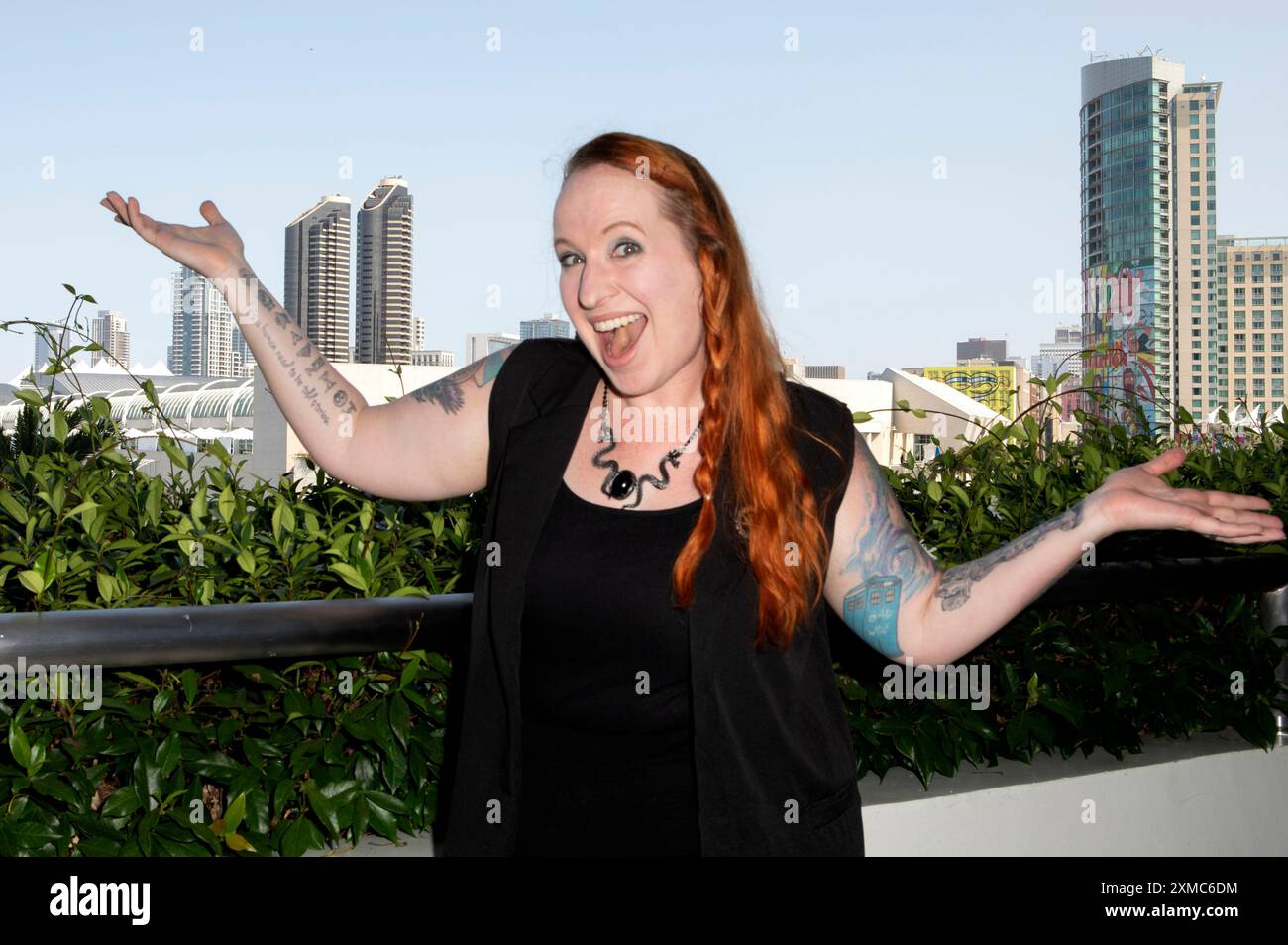 Dr. Erin Macdonald beim Photocall zur 2. Staffel der Animationsserie ...