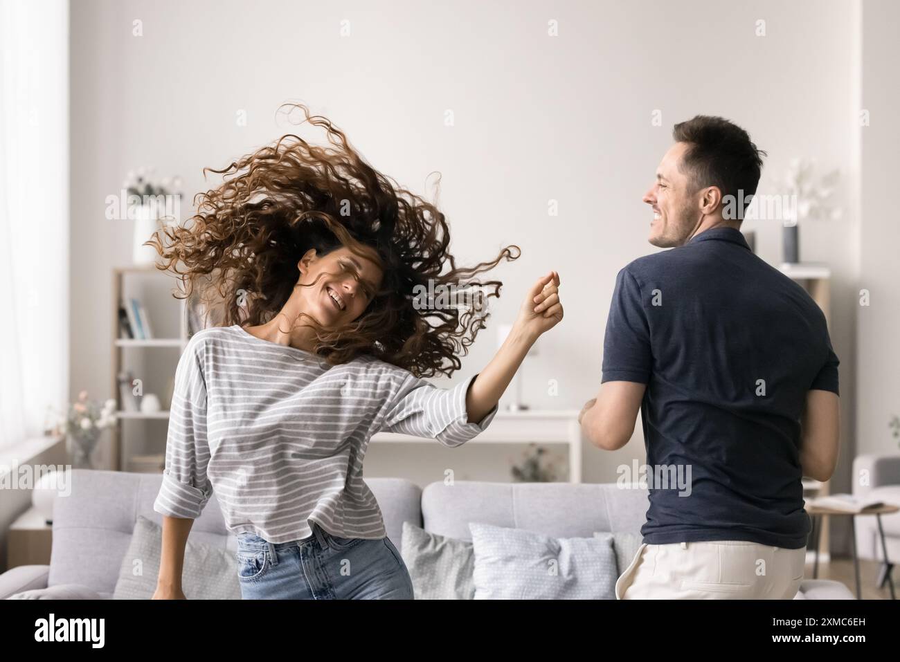 Beautiful young woman shaking head hi-res stock photography and images ...