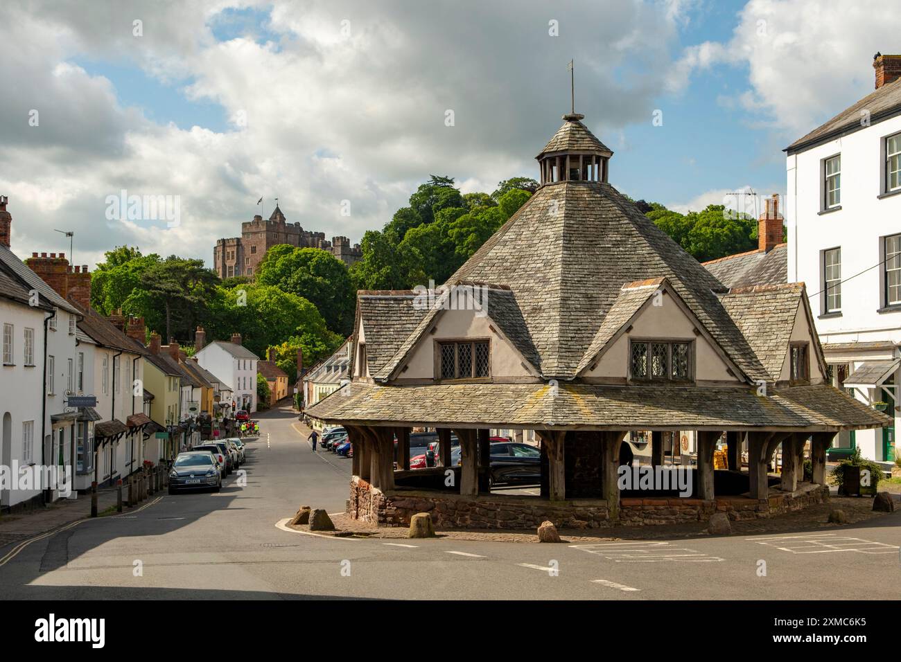 The Yarn Market, Dunster, Somerset, England Stock Photo - Alamy