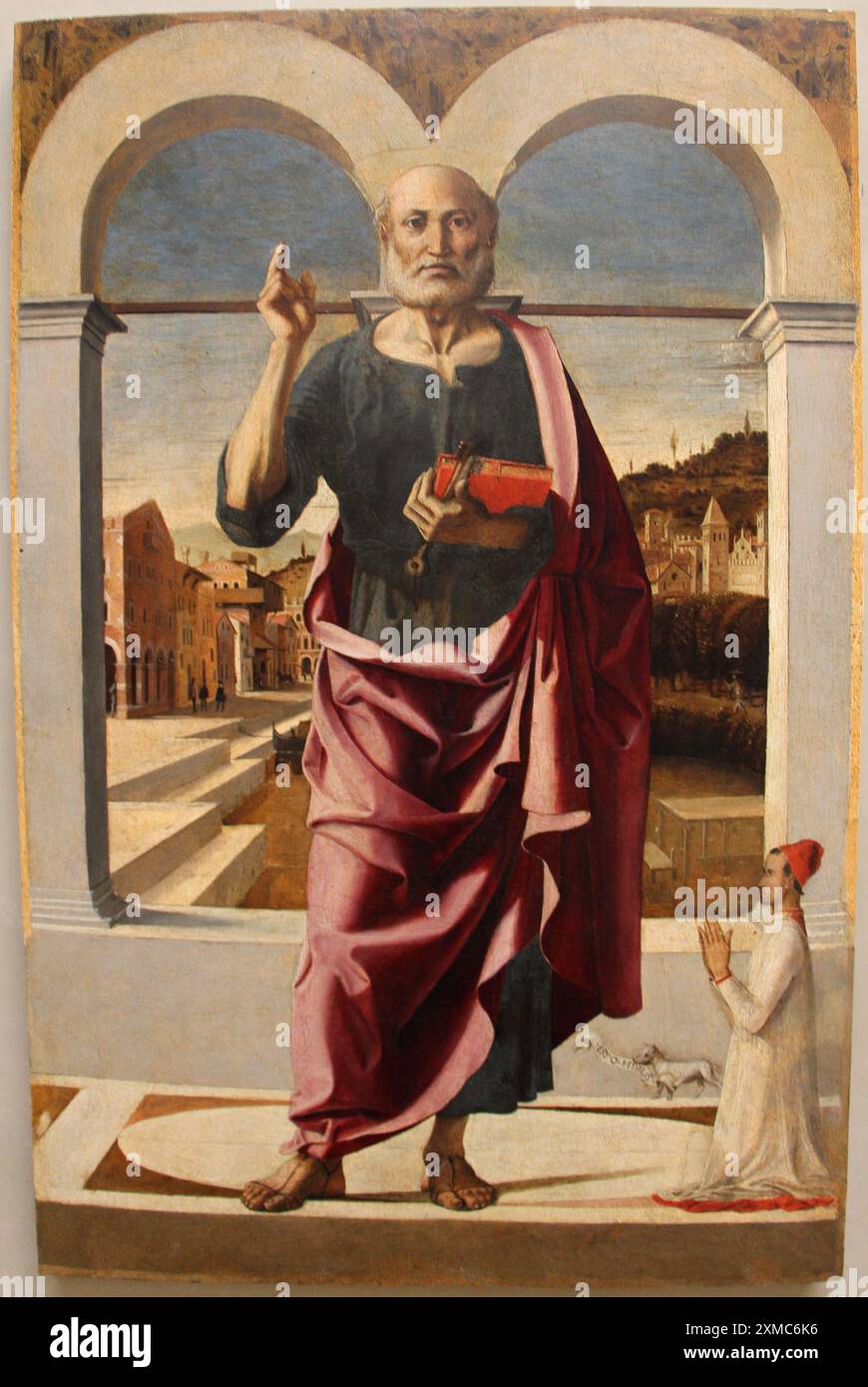 St peter blessing hi-res stock photography and images - Alamy