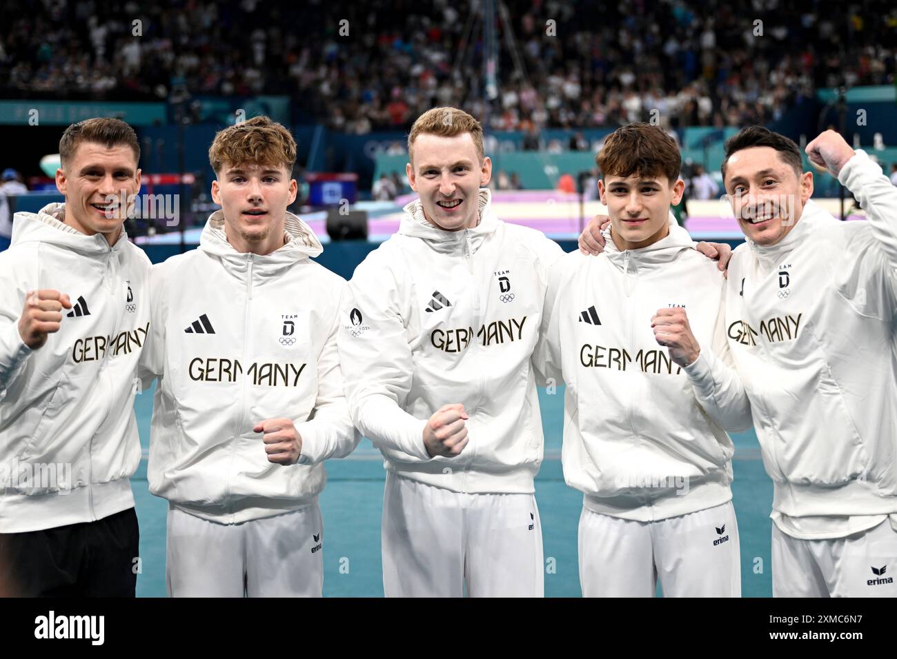 Paris, France. 27th July, 2024. Olympic Games, Paris 2024, gymnastics ...