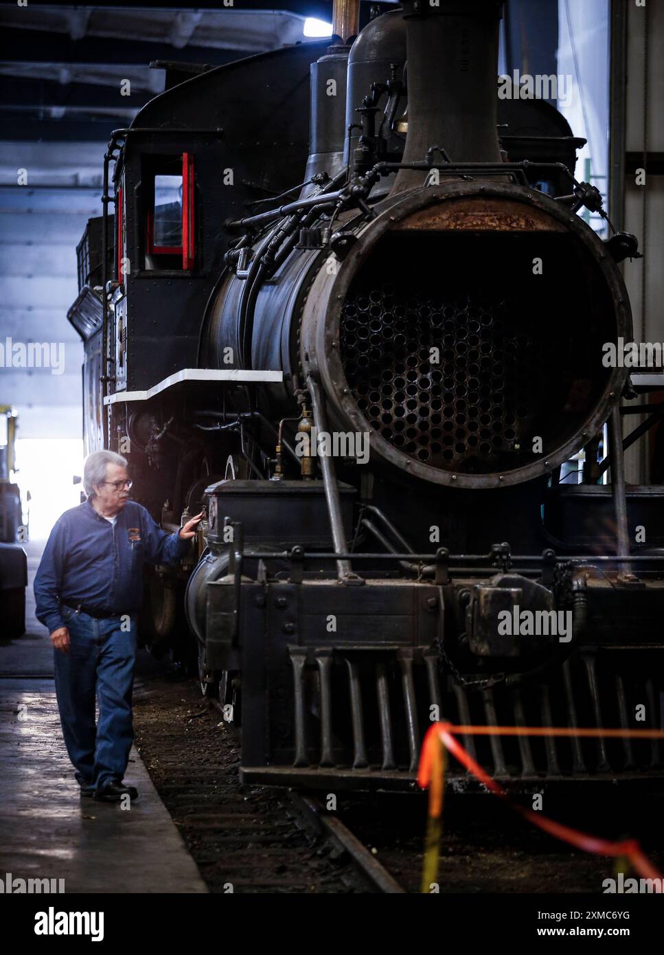 Paul Newsome, general manager of The Vintage Locomotive Society and the ...