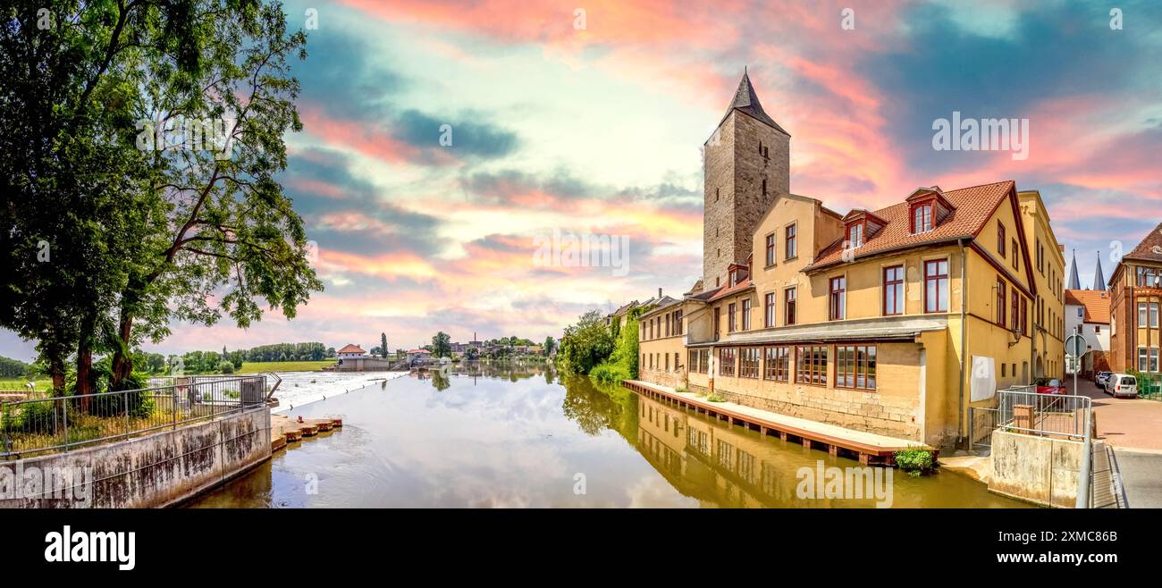Old city of Calbe, Germany Stock Photo - Alamy