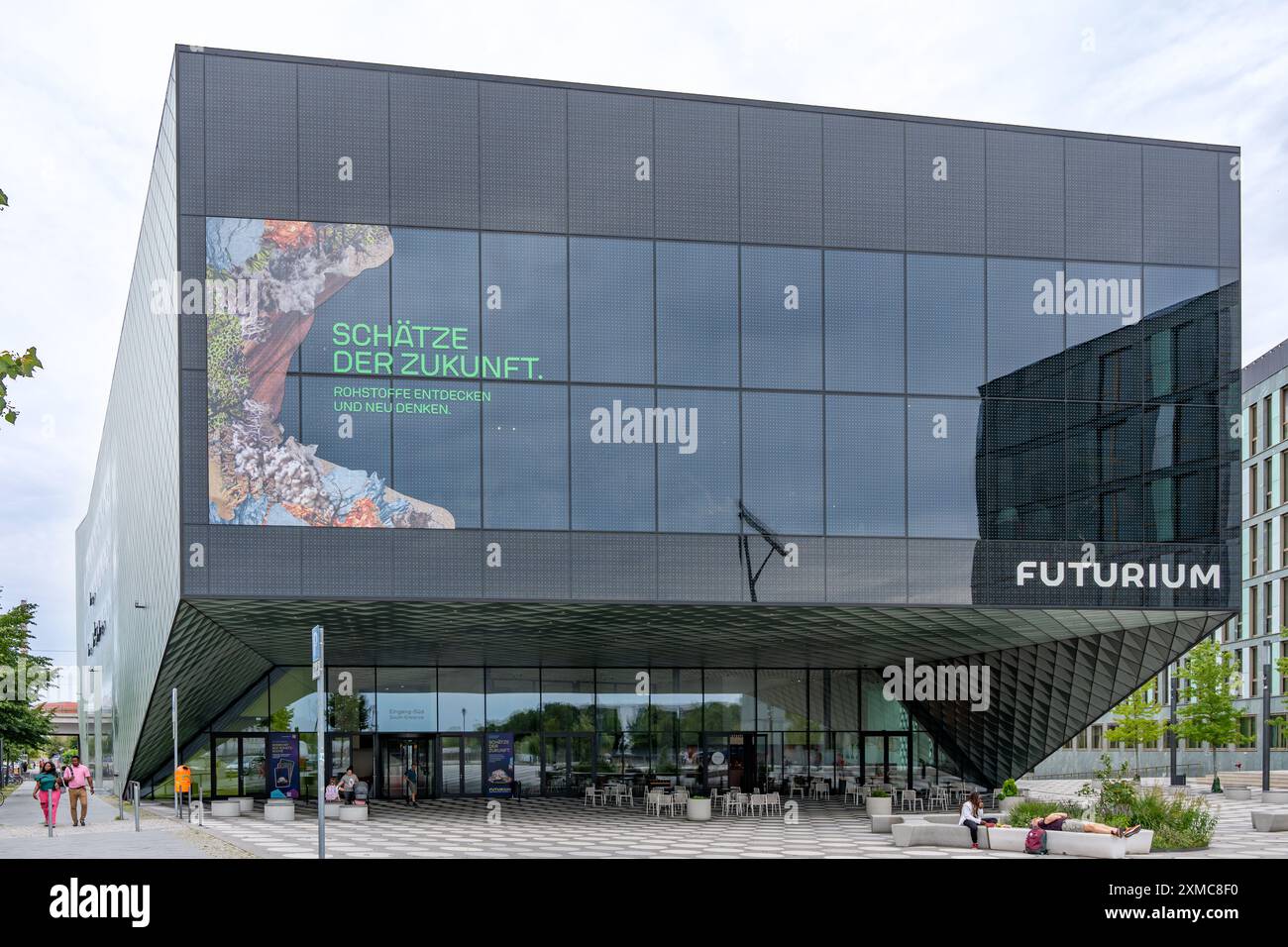 Berlin Germany July 26, 2024. Futurium building the house of the future. Futurium Berlin. The ...