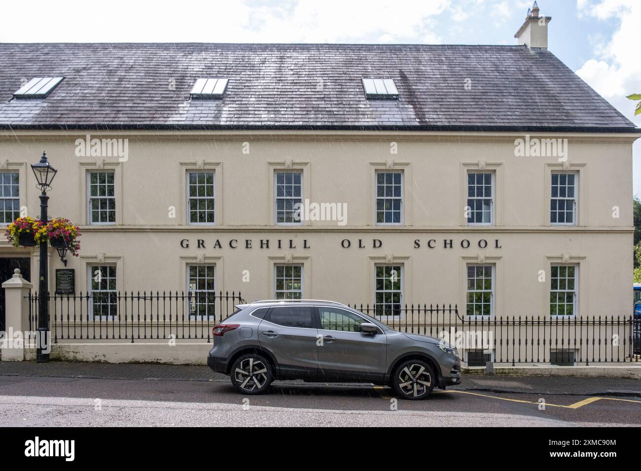 Gracehill, Northern Ireland - July 26th, 2024: Historic Moravian Church ...