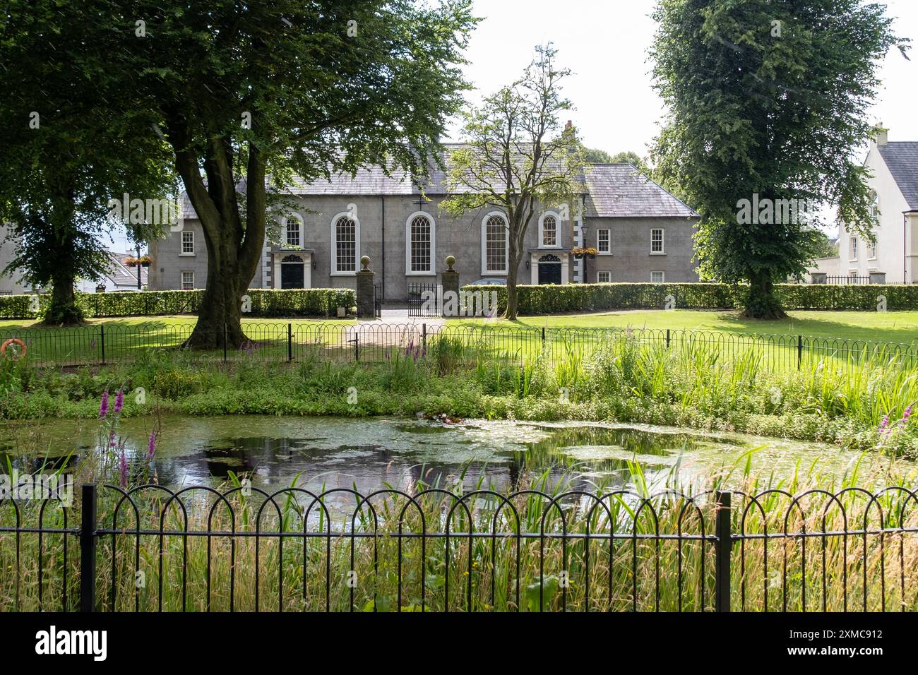Gracehill, Northern Ireland - July 26th, 2024: Historic Moravian Church ...