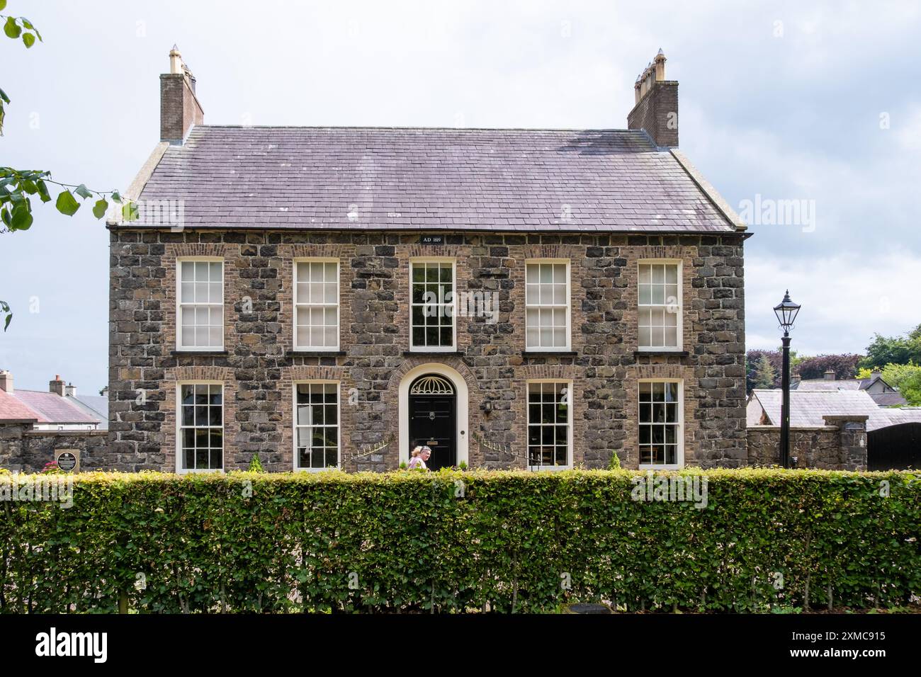 Gracehill, Northern Ireland - July 26th, 2024: Historic Moravian Church ...
