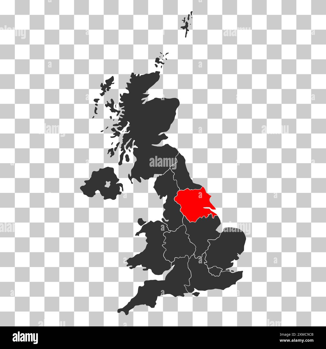 Yorkshire and the Humber of United Kingdom of Great Britain and ...