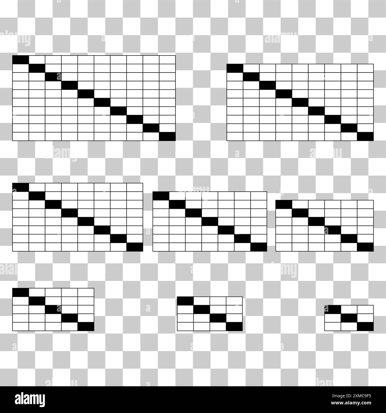 Bracket sport tournament, blank elimination event sign, playoff match ...