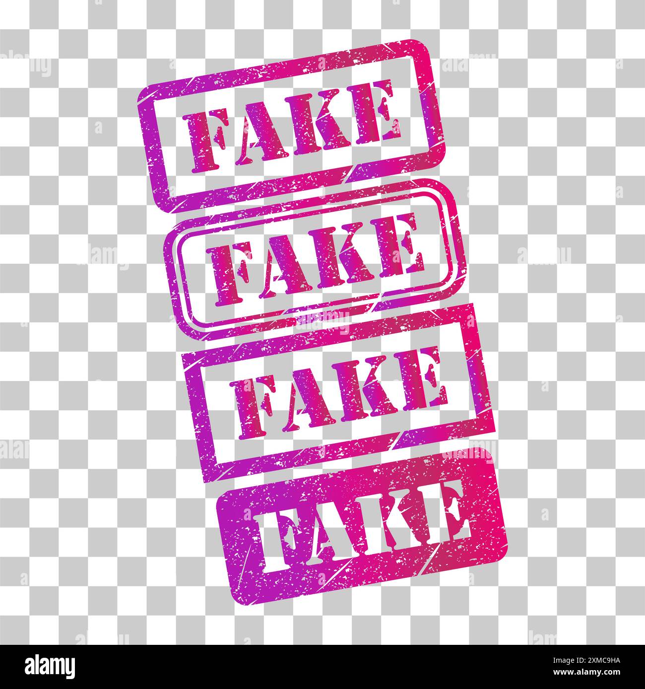 Set of Fake stamp symbol, label sticker sign button, text banner vector ...
