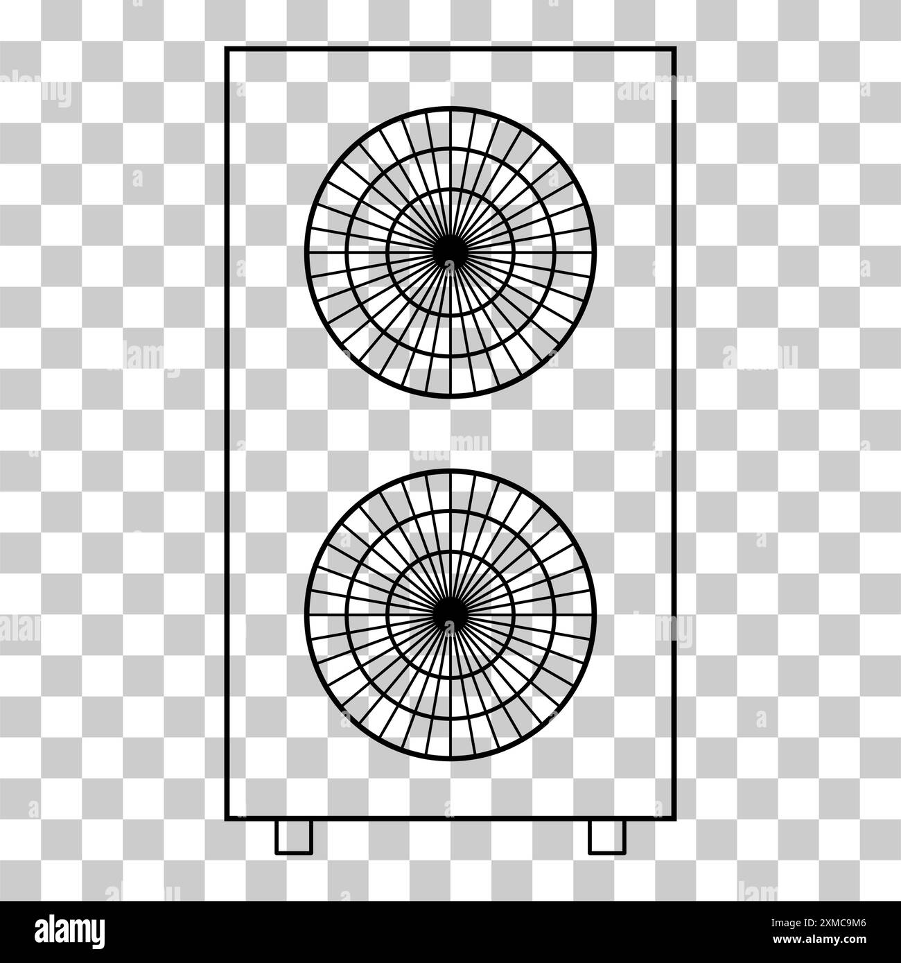 Heat pump air source icon, cooling electric system machine, cool web ...