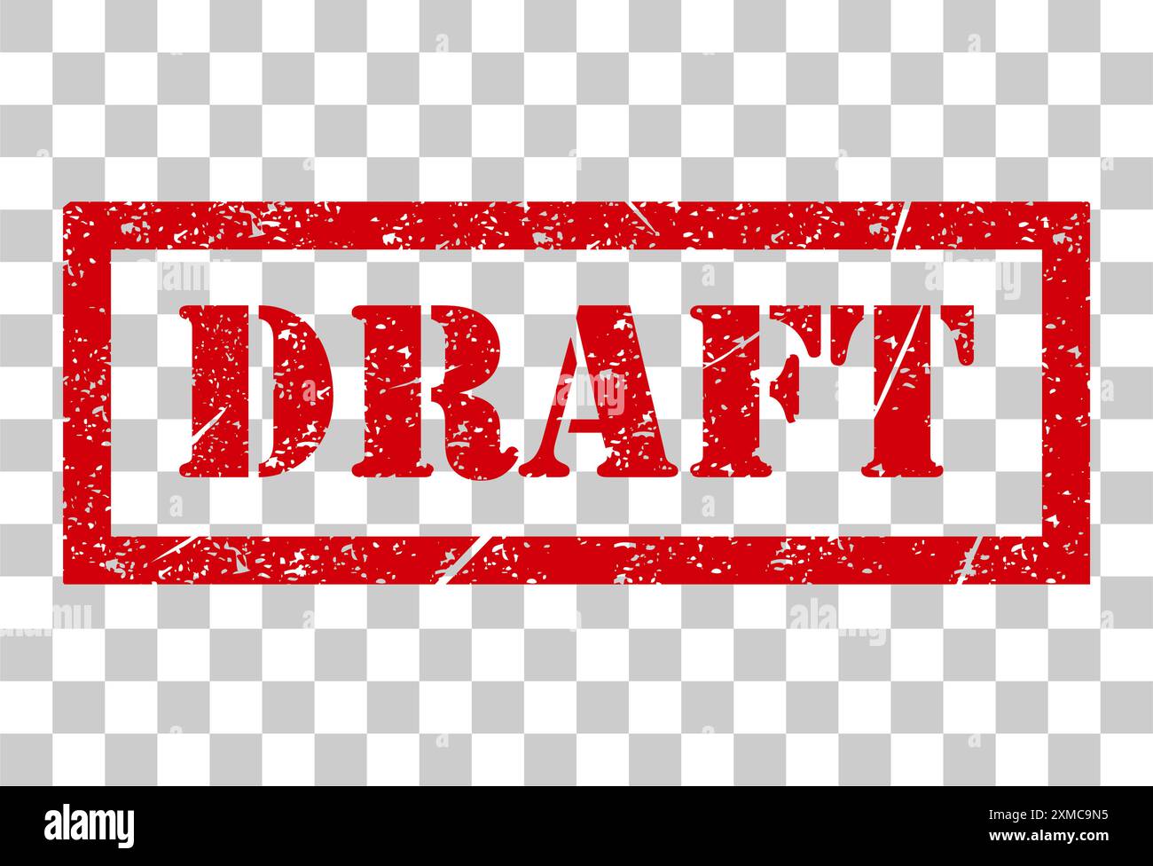 Draft stamp symbol, label sticker sign button, text banner vector ...