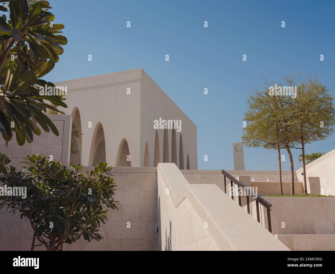 Abu Dhabi, United Arab Emirates - January 13 2024 : The Mosque at the ...