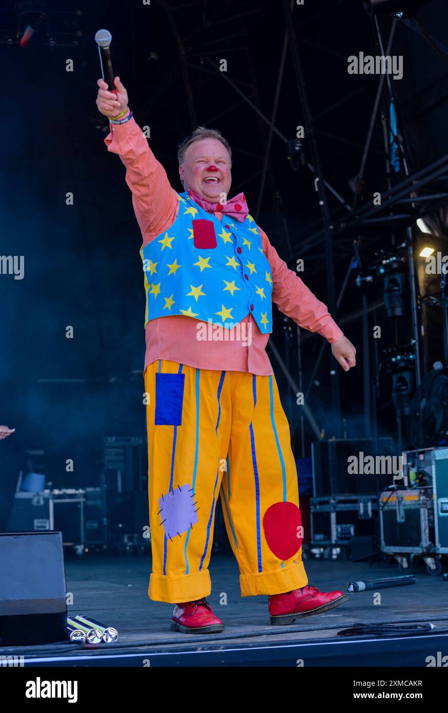 Mr Tumble at Camp Bestival, Dorset on 27 July 2024 Credit: Graham ...
