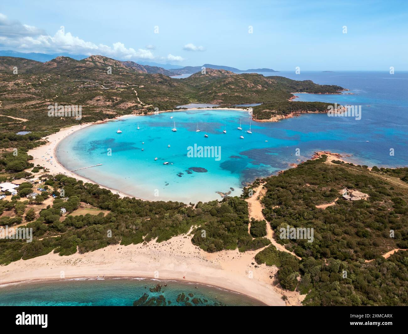 Rondinara bay sail hi-res stock photography and images - Alamy